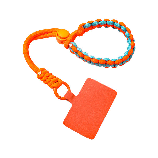 Mobile phone lanyard, adjustable short rope, hand-woven mobile phone ...