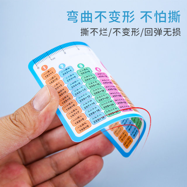 Ninety-nine multiplication and division formula table card primary ...