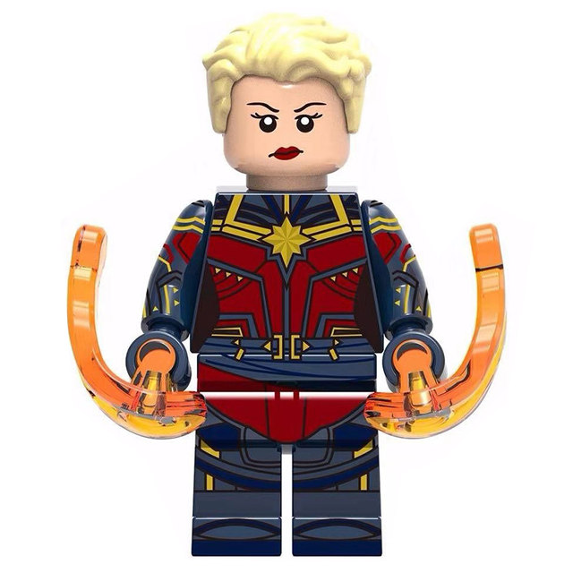 Chinese building blocks Avengers Captain Marvel Iron Man Ancient One ...