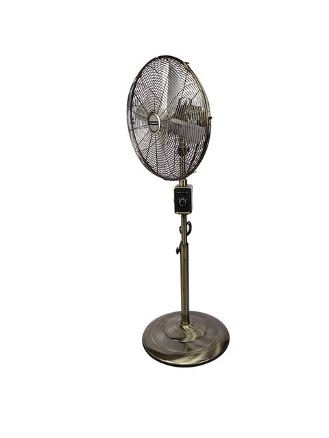 Jinling imitation bronze electric fan retro floor fan 16-inch metal ...