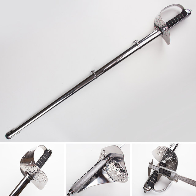 Ceremonial command sword stainless steel European Western sword Western ...