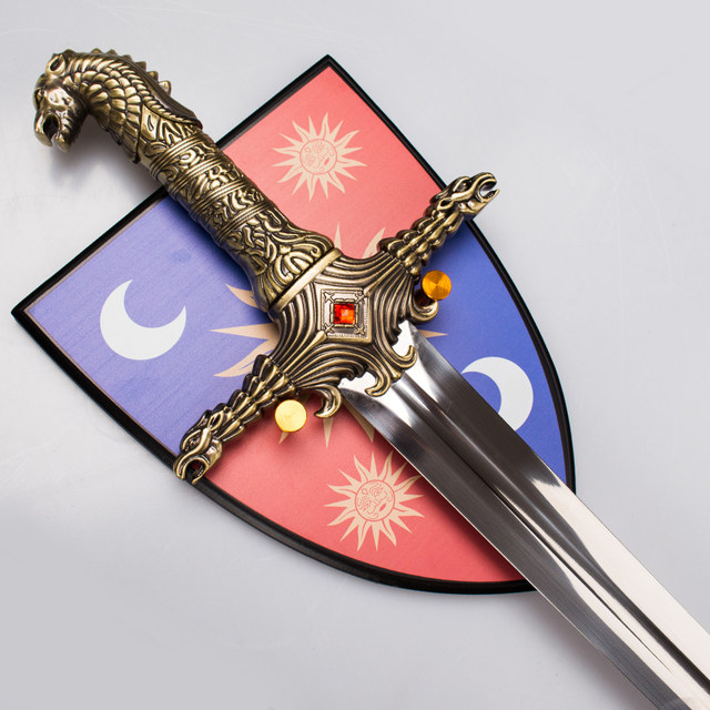 Game of Thrones Brienne Jaime Full Metal Western Oath-keeping Sword Ice ...