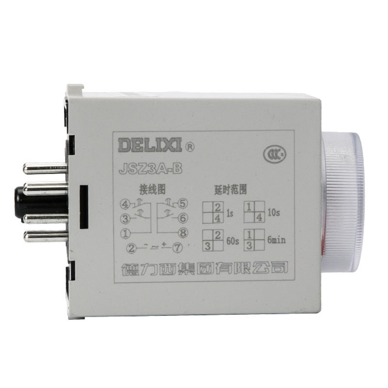 Delixi JSZ3 time relay power-on delay A-AJSZ3A-BST3PA-BA-C220V