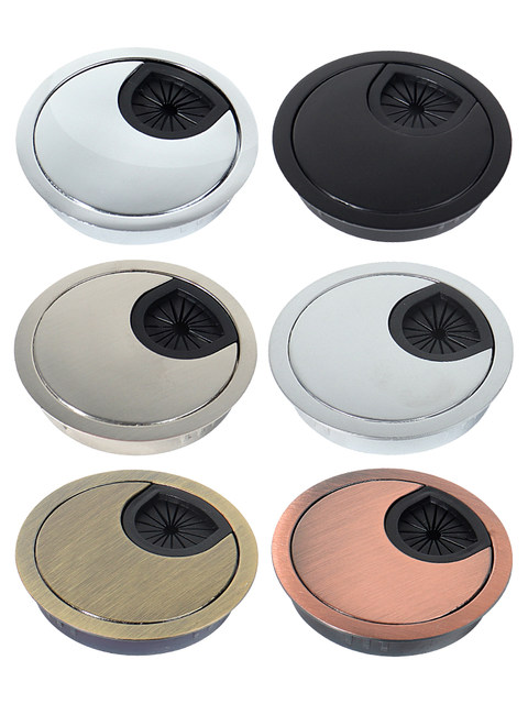 Computer desk cable hole cover, desktop opening hole decorative cover ...