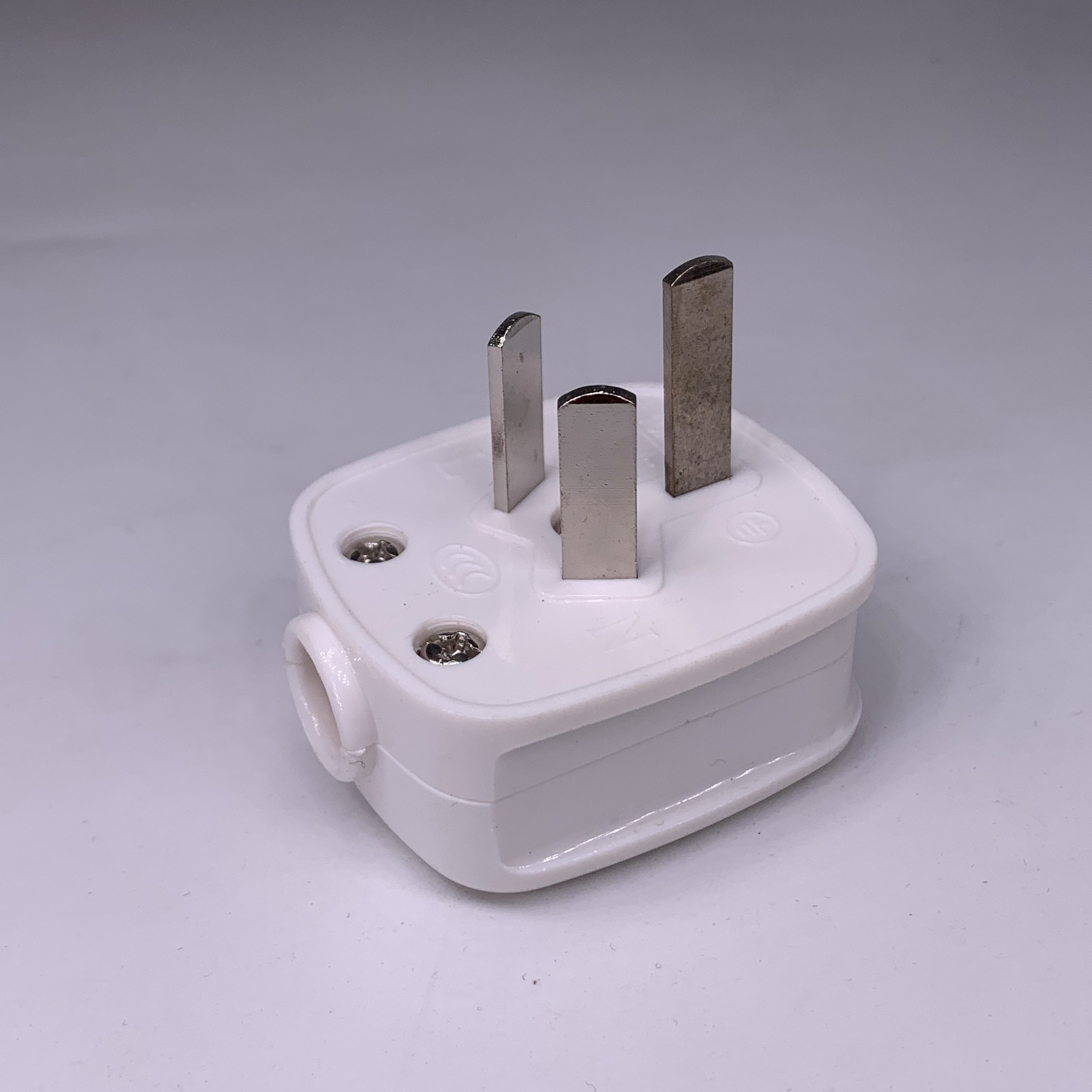 Power plug - Turn the two-pin plug (1 free shipping) | Broad note