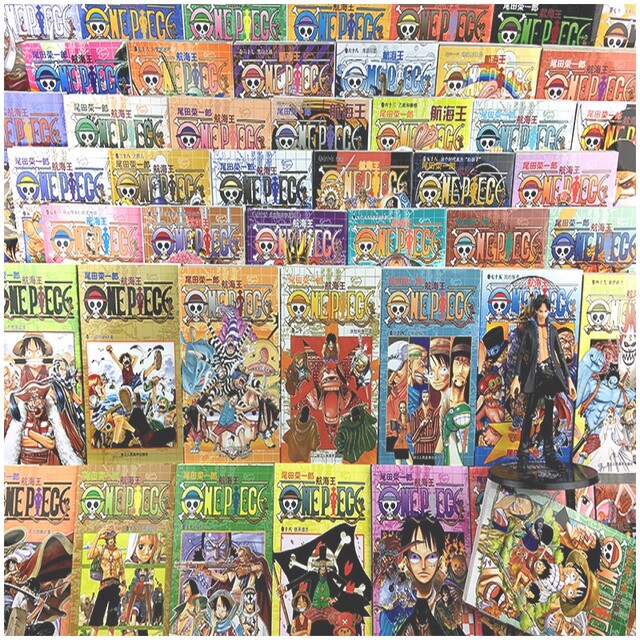 One Piece comic book 1-101 volumes One Piece comic complete collection ...