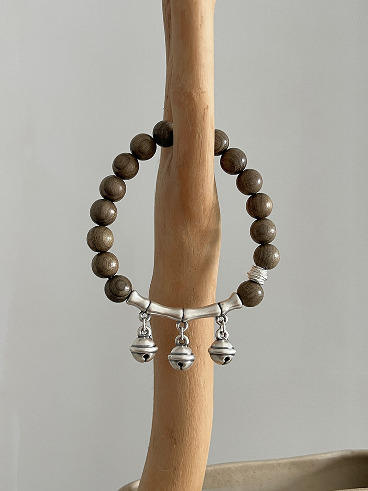 17 handmade original design 999 bells golden nanmu gloomy wood single ...