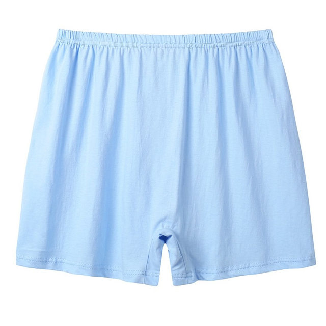Middle-aged and elderly men's pure cotton 100% cotton dad boxer briefs ...