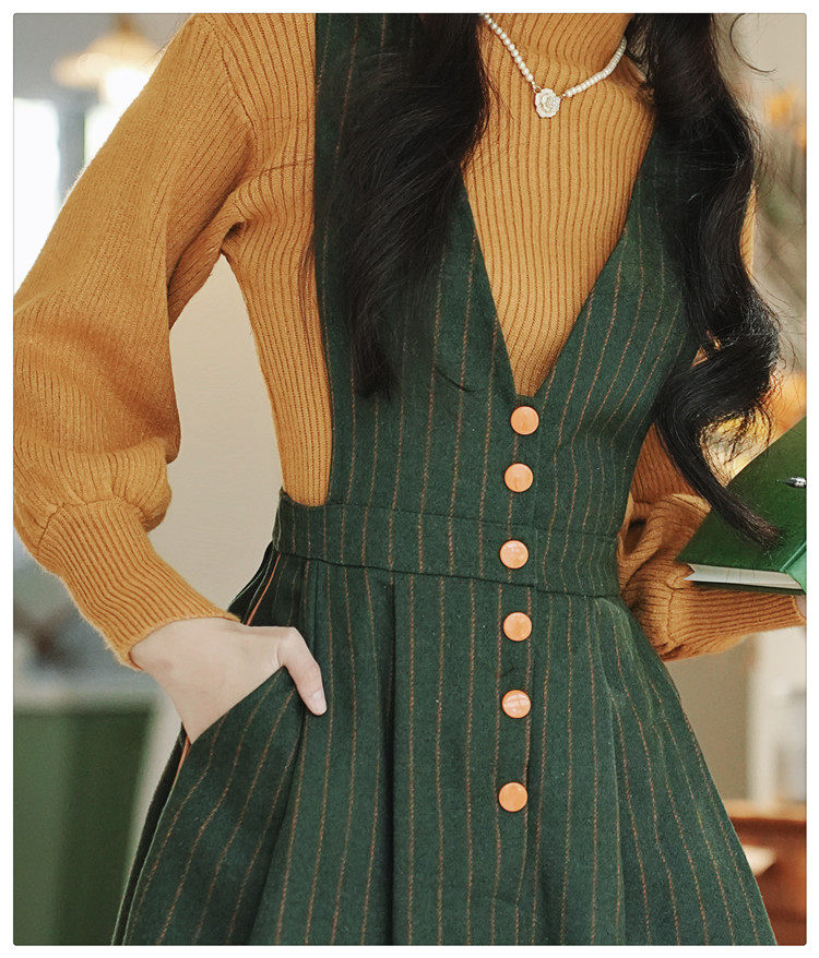 Su Qian Mu Yan Qiu Dong Fragrant Sweat Sweat Ribbit Dress Set Waist ...