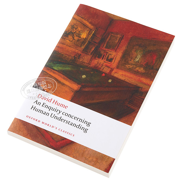 David Hume: A Study of Human Reason Oxford World Classics Series English Original ...