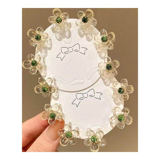 Small and exquisite hairpin female side mini princess hair card ...