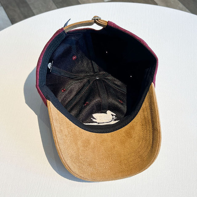 Korean style color-blocking baseball cap for men and women, American ...