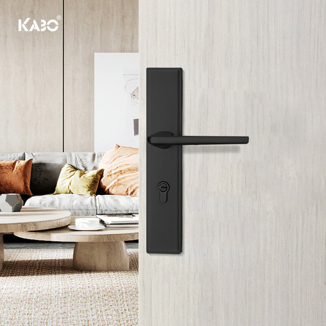 German KABO door lock double door door lock opposite door lock black ...
