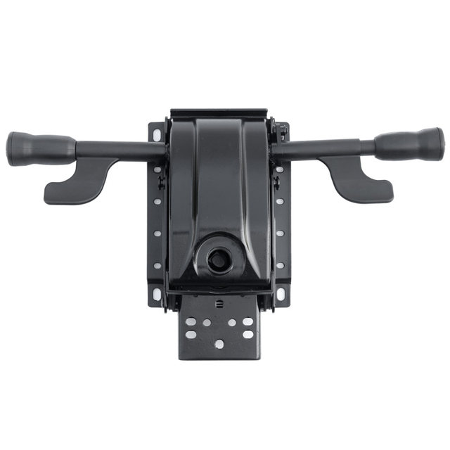 Sliding boss chair tray chassis base