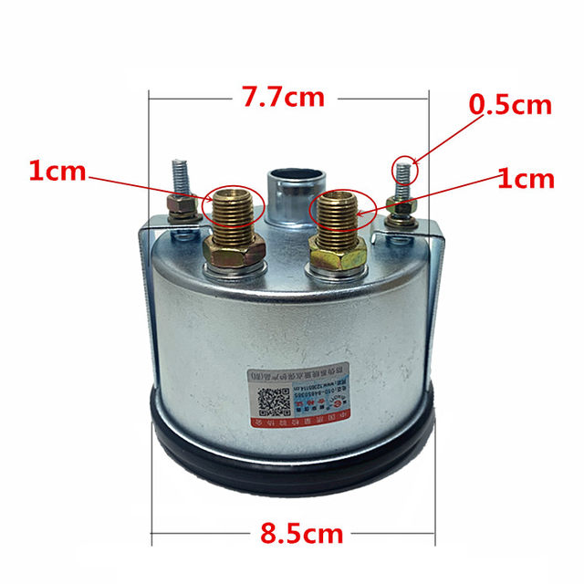 General-purpose double-needle barometer for automobiles, trucks, and ...