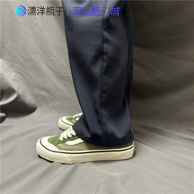 Vans VANSStyle136 low-top matcha green canvas sneakers for men and ...