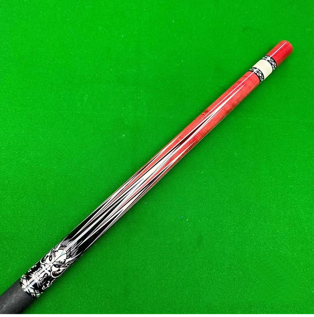 ZEN Ren pole ghost dragon billiard cue ebony handmade billiard cue pink ...