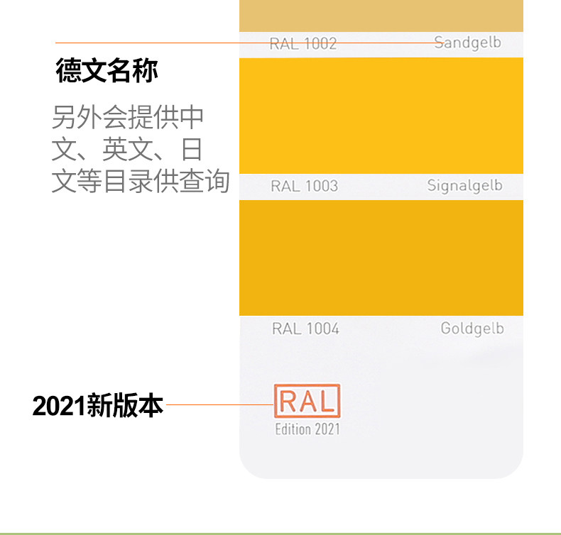 Genuine ral k7 german european standard paint color card | Ral