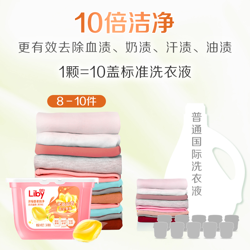 Liby Freesia mirisne perle za rublje - Sterilizirajuće i dugotrajne - 68 komada