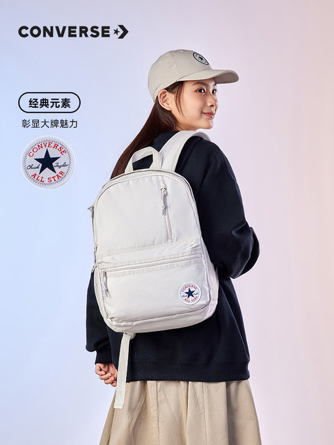 Converse children's backpack neutral waterproof large capacity backpack ...