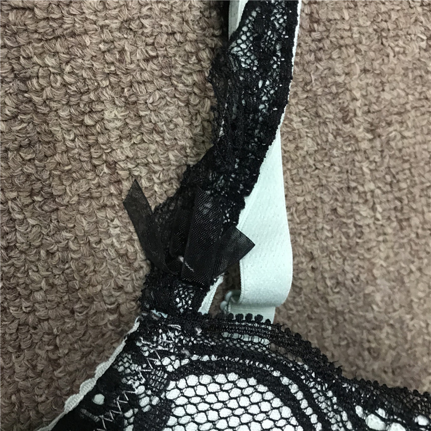 Eblin's eblin two -color C02 bow lace comfortable gathers gathered women's bras ECBR662141