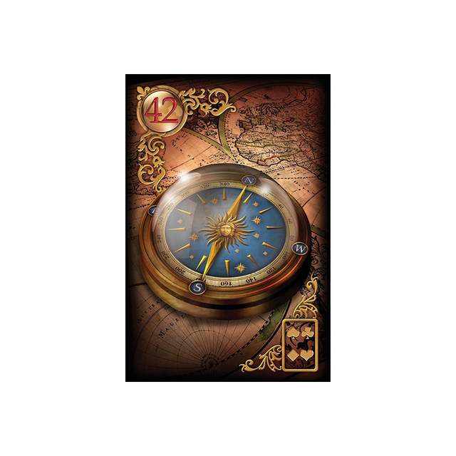 Imported genuine dazzling gold dream Lenormand Gilded Reverie Lenormand ...