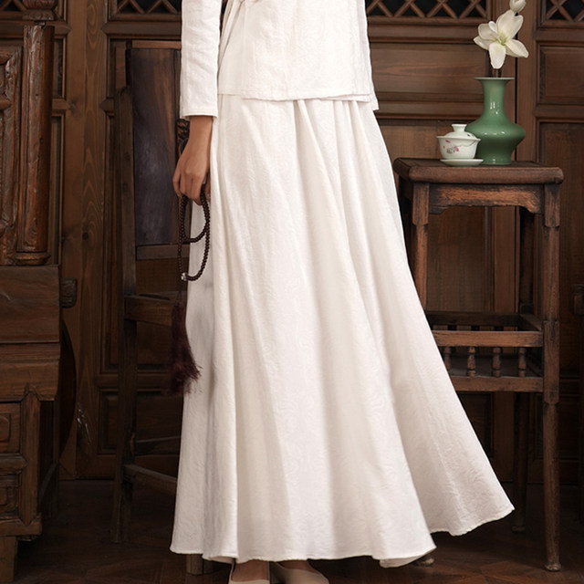 Zimo Niyi Yunshang Autumn and Winter Thick Literary Cotton and Linen ...