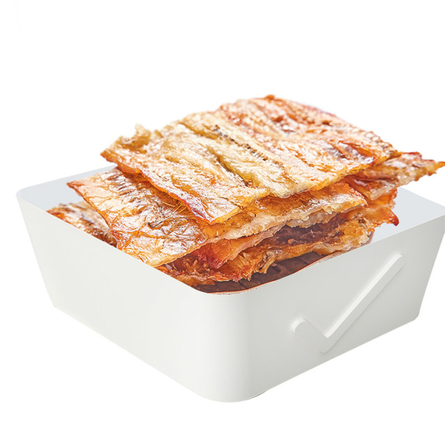 Qingdao freshly grilled dried eels 500g seafood snacks ready-to-eat ...