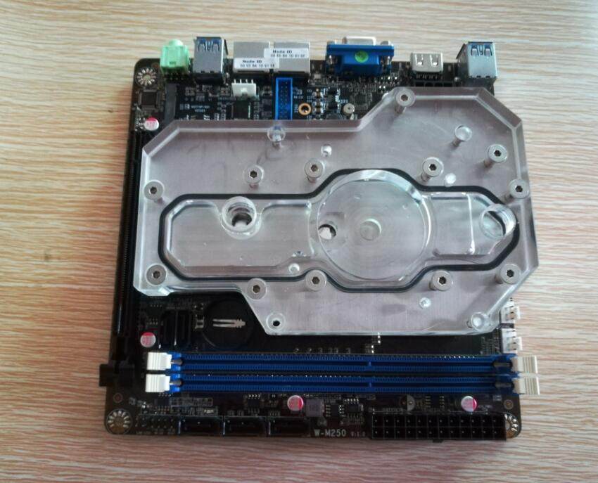 Customized IPFS motherboard full coverage Water cooling head DDC water ...