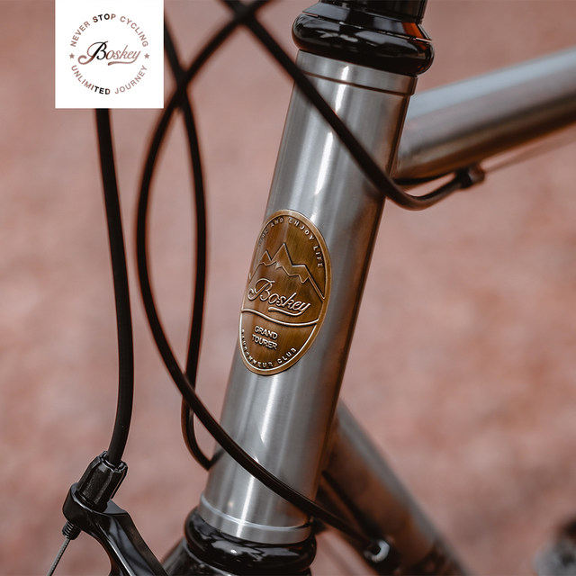 BOSKEY Immortal Riding Titanium Alloy Road Bike 105 Kit Variable Speed ...