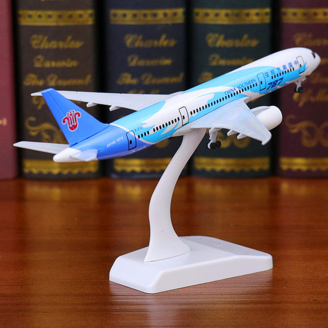 Simulation alloy solid aircraft model civil aviation passenger aircraft ...