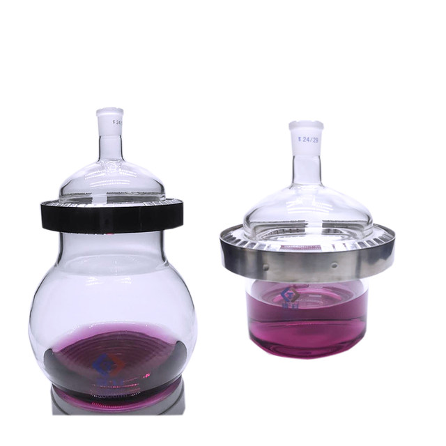 Glass open reactor single-mouth glass reactor round bottom flask flat ...