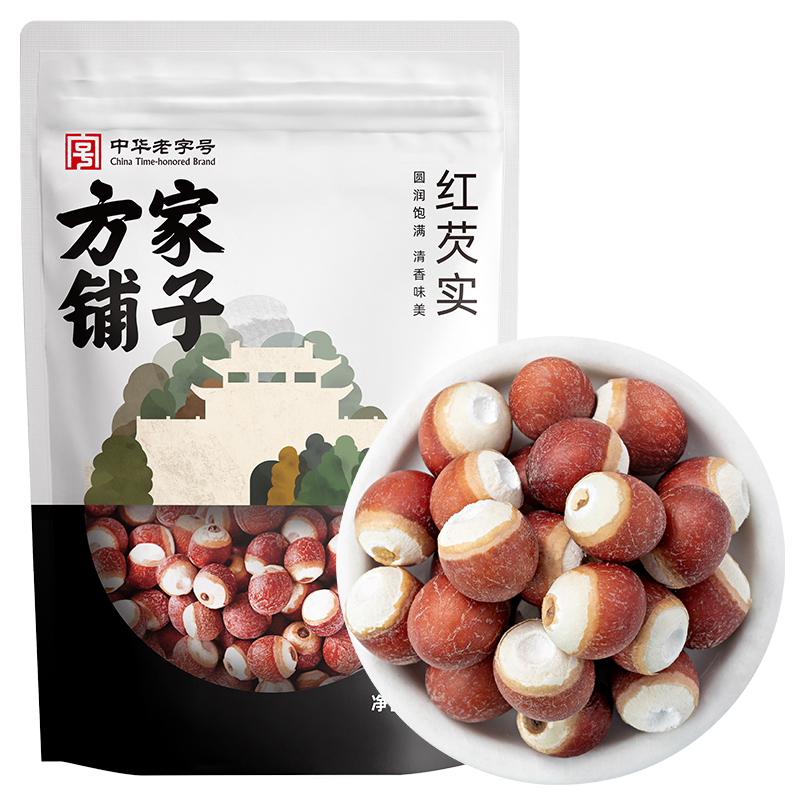 Fangjiapu Red Gorgon Fruit Dried Goods 200g - Chinese Time-Honored Brand