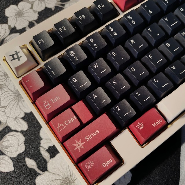 Different world emotional theme keycap PBT sublimation cherry original ...