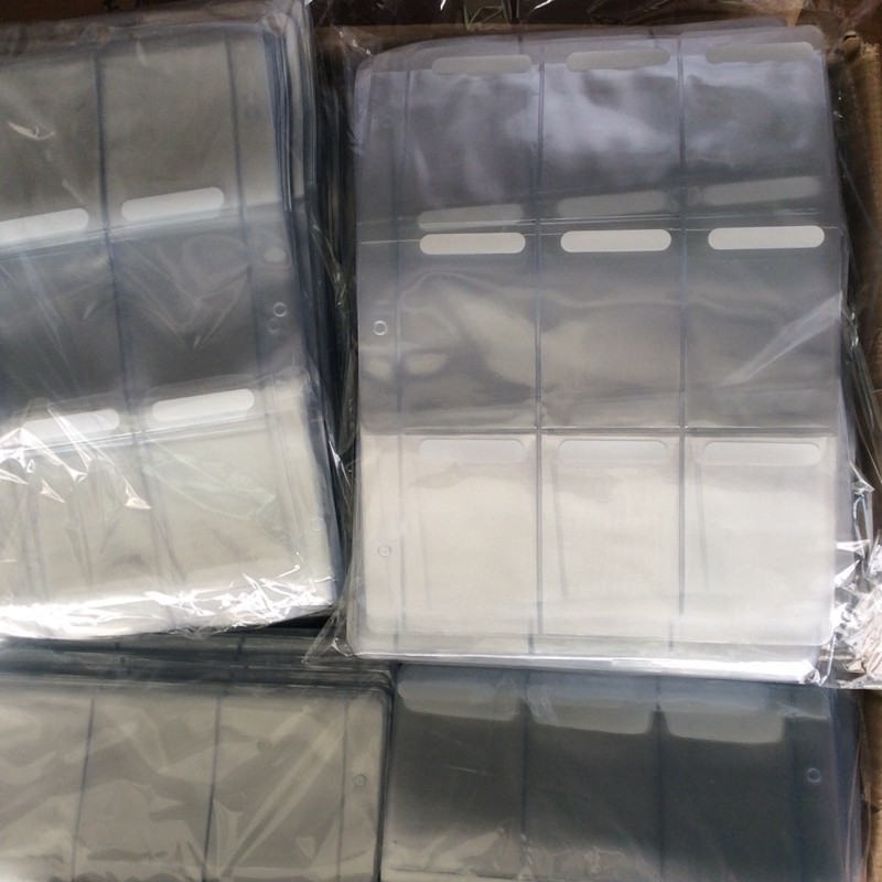 Hardware sample bag ถุงพลาสติก pvc ใส 9 ตาราง | กระเป๋าเก็บเหรียญ | การ ...