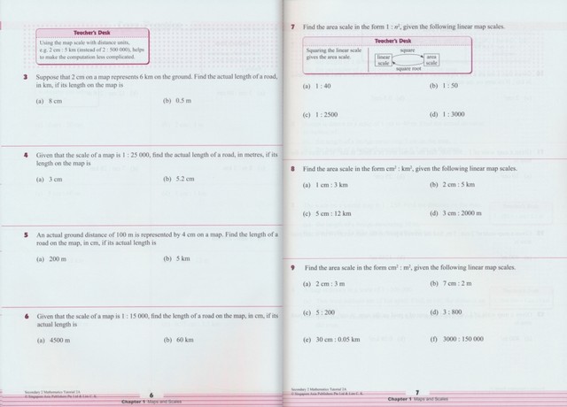 SAP Secondary 2 Mathematics Tutorial 2A Singapore Junior High School Mathematics Tutorial Series ...