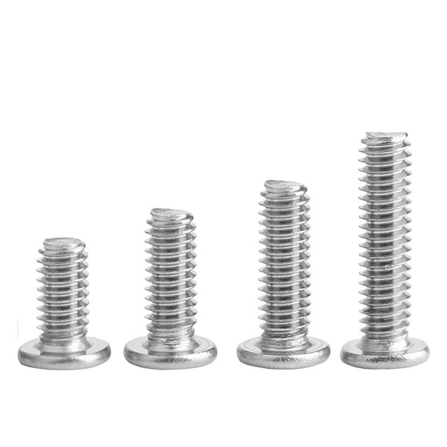 304 stainless steel CM flat head Phillips screw ultra-thin flat round ...
