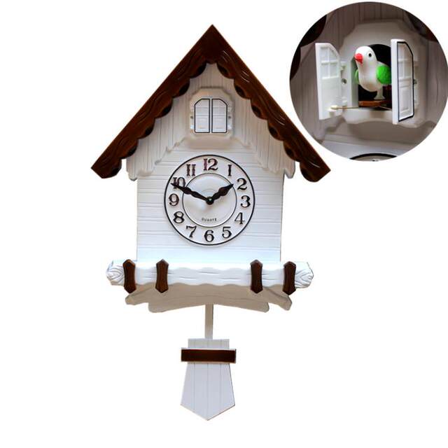 Cuckoo simple modern wall clock creative home fashion clock living room ...