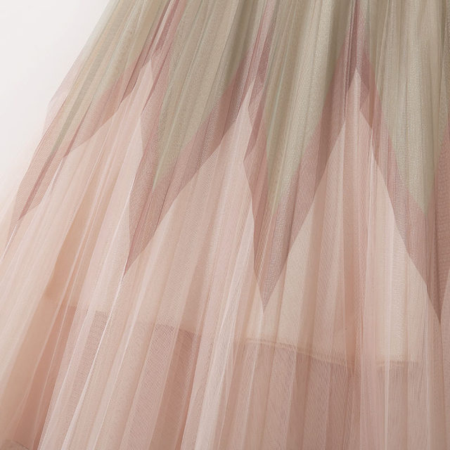 Winter new sweet retro and fresh contrasting color stitching geometric ...