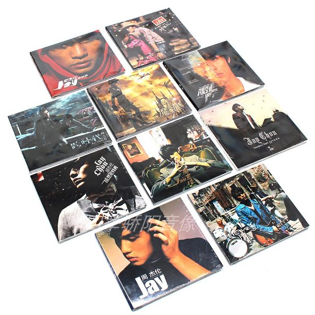 Jay Chou's genuine cd album complete set collection JAY Fantasia Ye ...