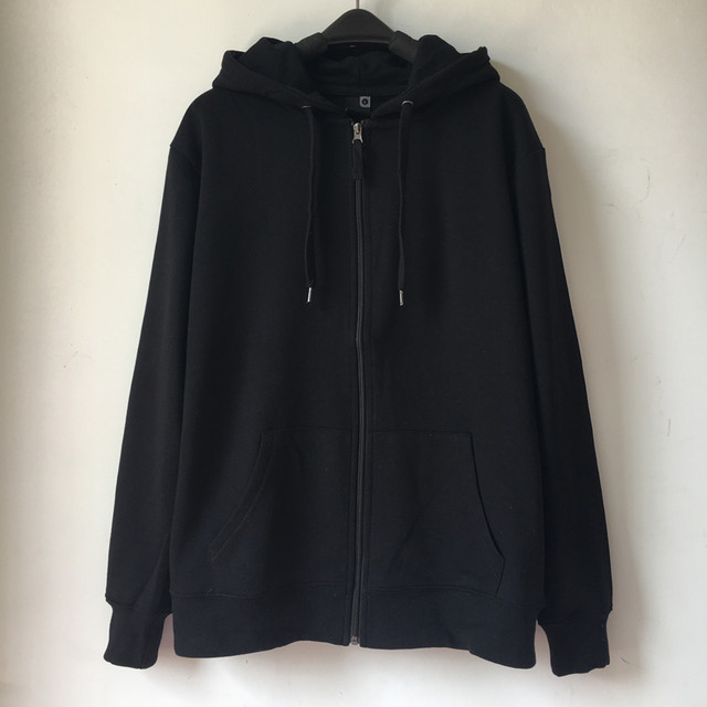 Spring and Autumn men and women couples solid color loose sports casual ...