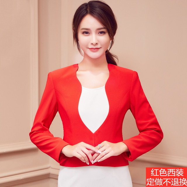 Custom-made broadcast host art exam formal professional clothing female ...