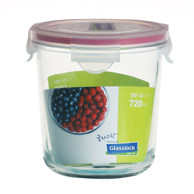 Glasslock glass fresh-keeping box lunch box with cover microwave oven ...