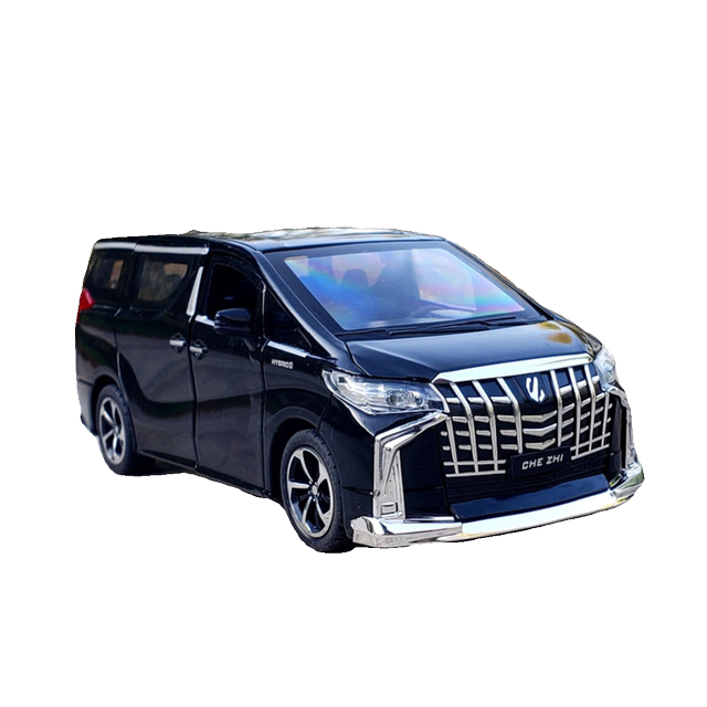 1:32 Toyota Elfa alloy MPV business car model Bread nanny car ...