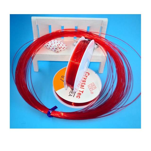 Children's weak training professional hard red fishing line elastic ...