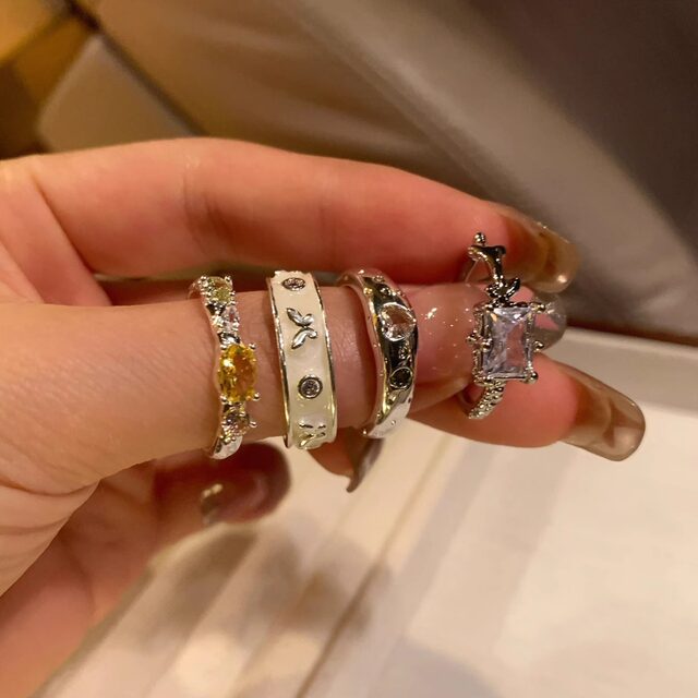 Recommended by the shop owner_Super beautiful ring for women, niche ...
