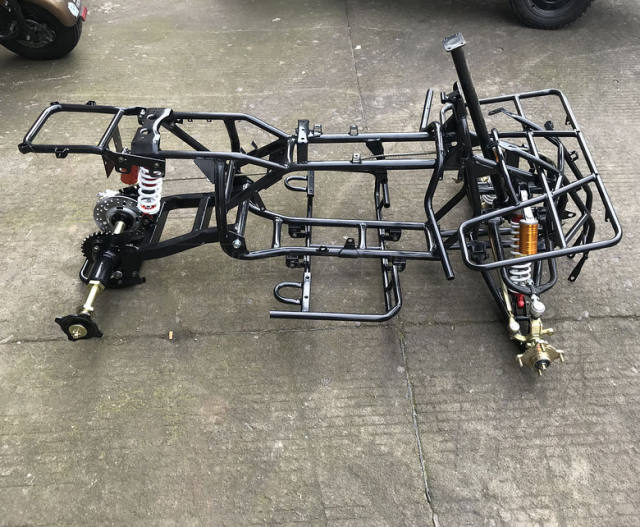 Modified four-wheel motorcycle accessories GY6 continuously variable ...