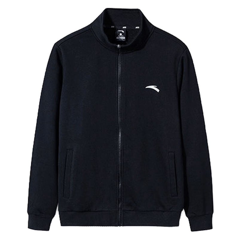 Anta jacket Men's autumn and winter men's black thin cardigan sweaters ...