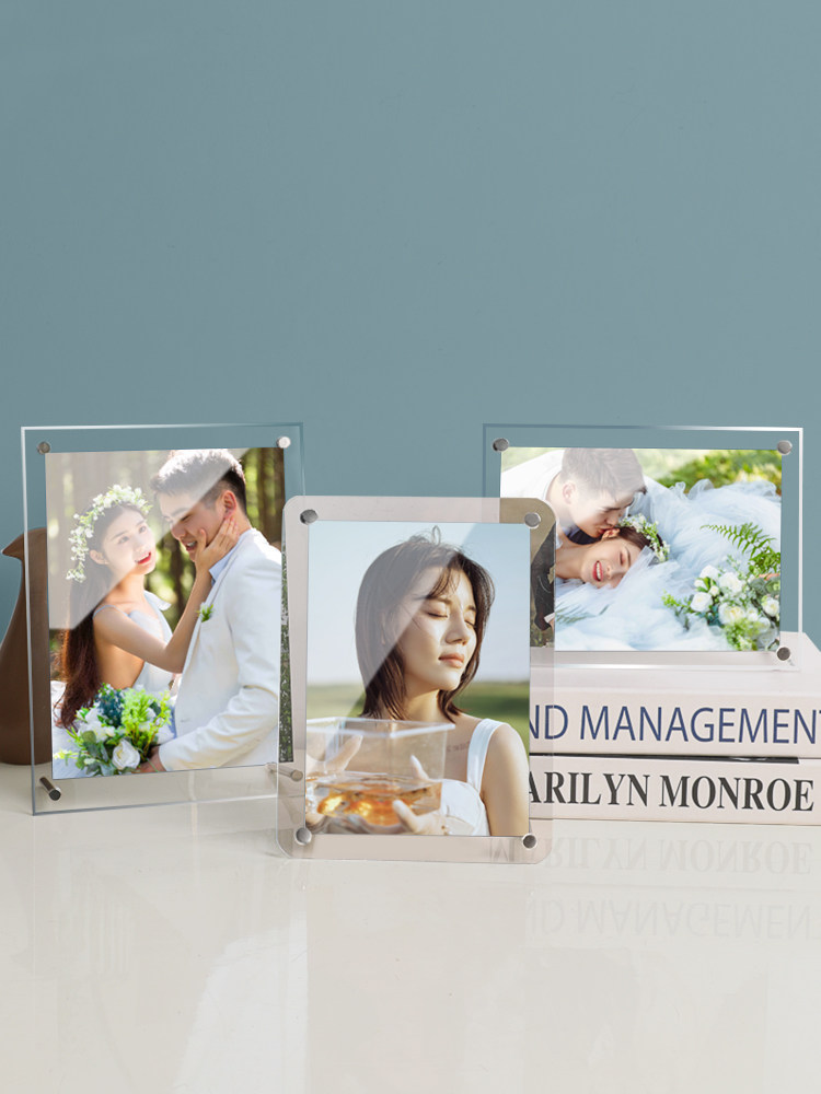 Acrylic Photo Frame - 7 Inch Rectangle - Lin yi