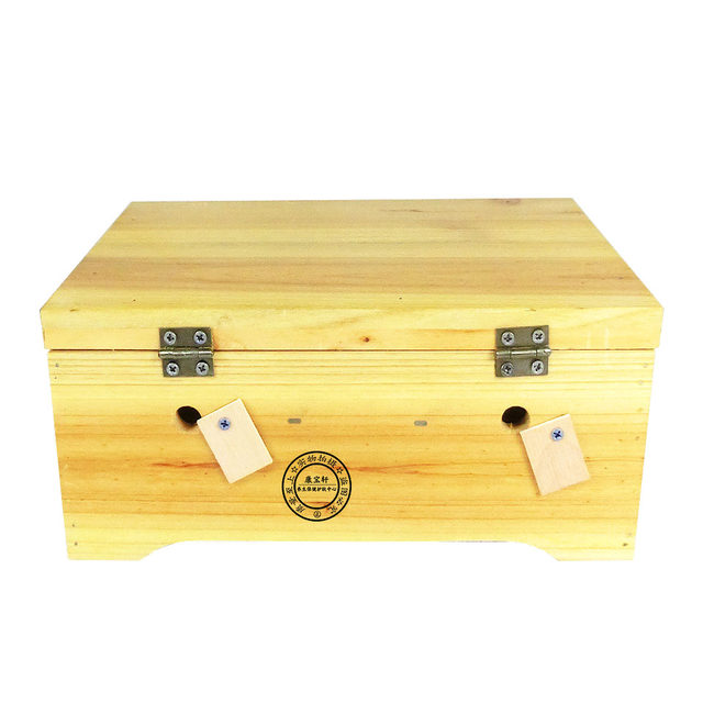 Chinese fir solid wood 8-needle moxibustion box waist and back governor ...